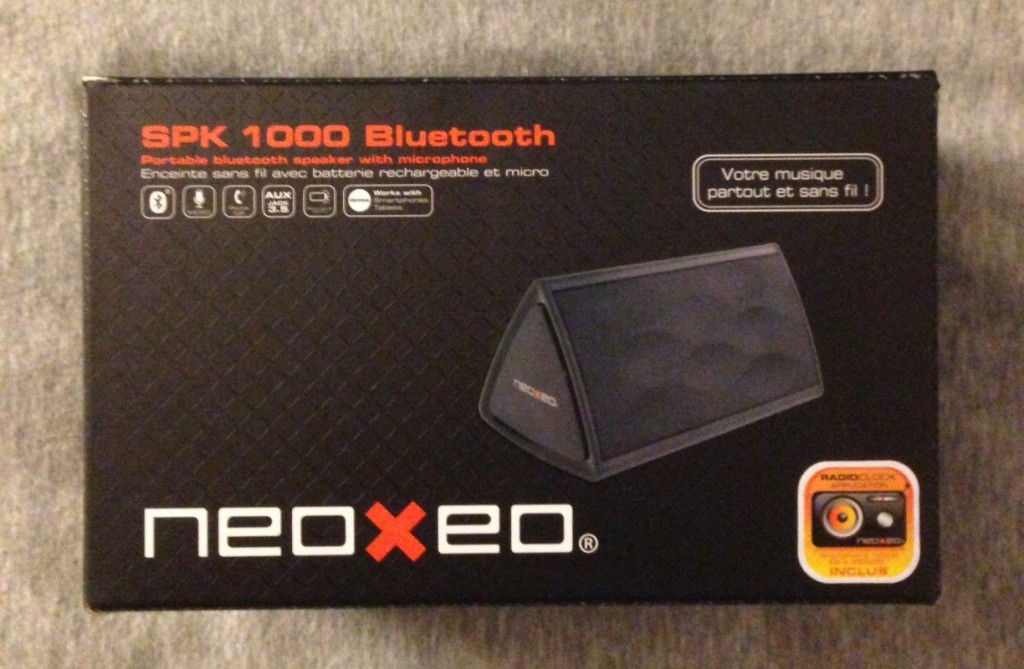 NEOXEO SPK 1000 : l'enceinte Bluetooth à petit prix