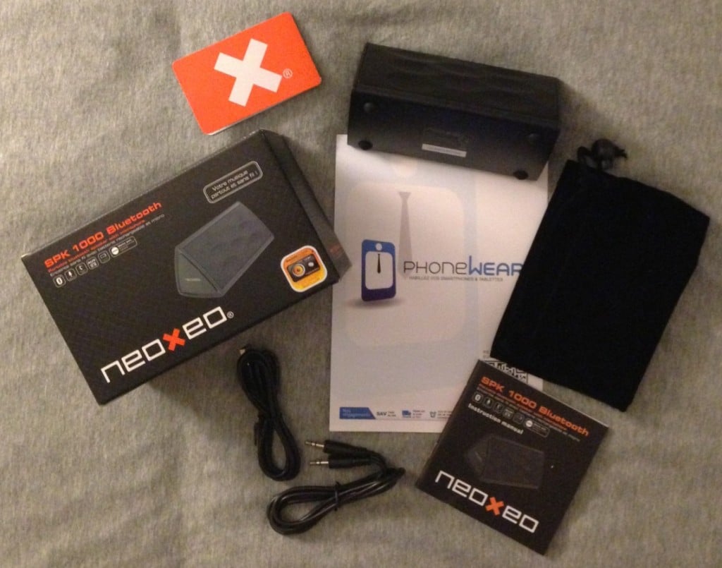 NEOXEO SPK 1000 : l'enceinte Bluetooth à petit prix