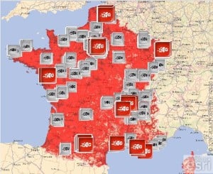 SFR : la 4G à Nantes, Saint-Etienne et Toulon