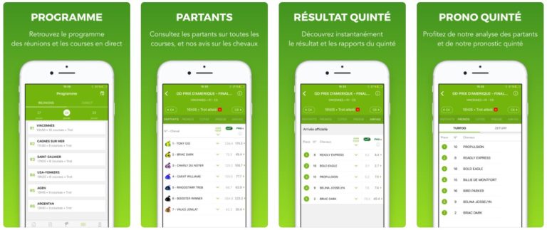 Turfoo : l'application ultime pour suivre le Turf sur iPhone & Android