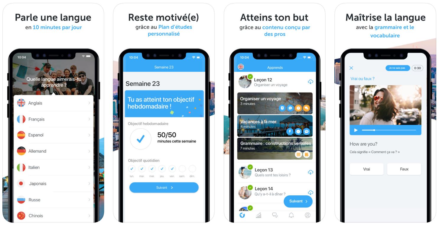 App du jour : Busuu - Cours de langues (iPhone & iPad - gratuit)