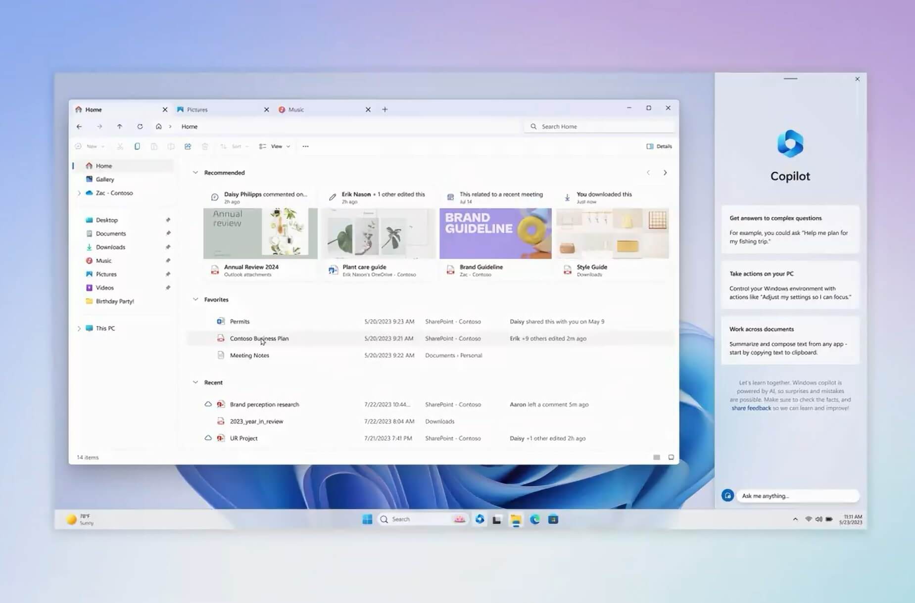 Windows 11 : à quoi ressemble le nouvel explorateur de fichiers de ...