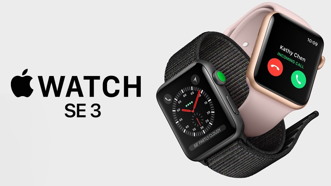 L'Apple Watch SE 3 pourrait bénéficier de nouvelles tailles d'écran