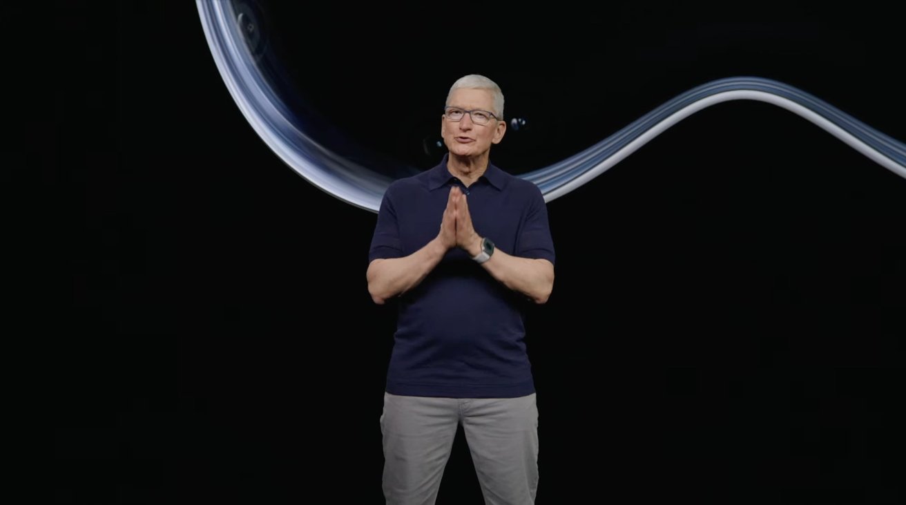 Le PDG d'Apple Tim Cook a gagné 74,6 millions de dollars en 2024