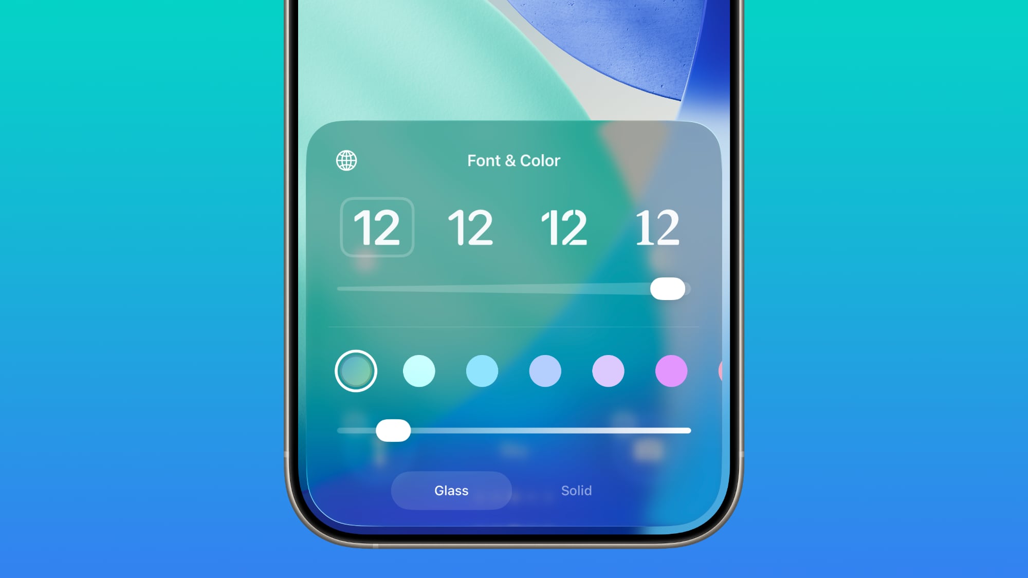 iOS 27 : Apple vise à ajouter un slider Liquid Glass à l'échelle du système