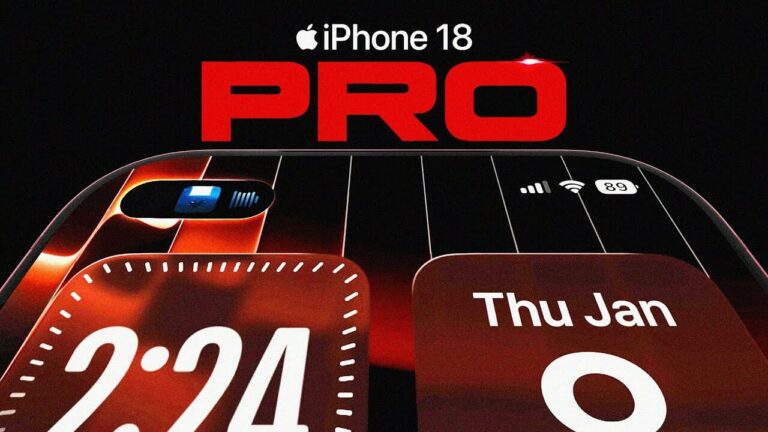 Les iPhone 18 Pro & Pro Max dotés d'une Dynamic Island plus petite